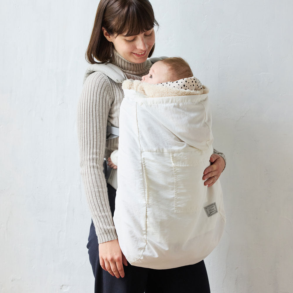 ALL SEASON BABY CAPE ホワイト / ママケープ – 10mois 公式オンラインショップ