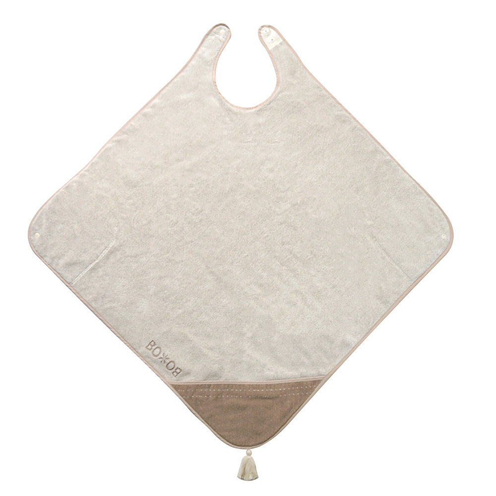 バスエプロン グレージュ / BOBO – 10mois 公式オンラインショップ