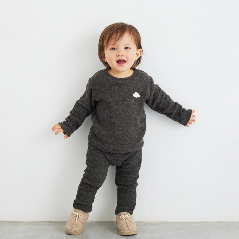 cloudマシュマロパイルプルオーバー チャコールグレー 80・90・100・110cm – 10mois 公式オンラインショップ